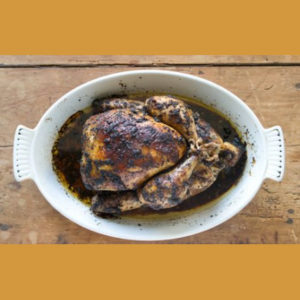Coffee-Rubbed Roasted Chicken - The Sasquatch Coffee Company